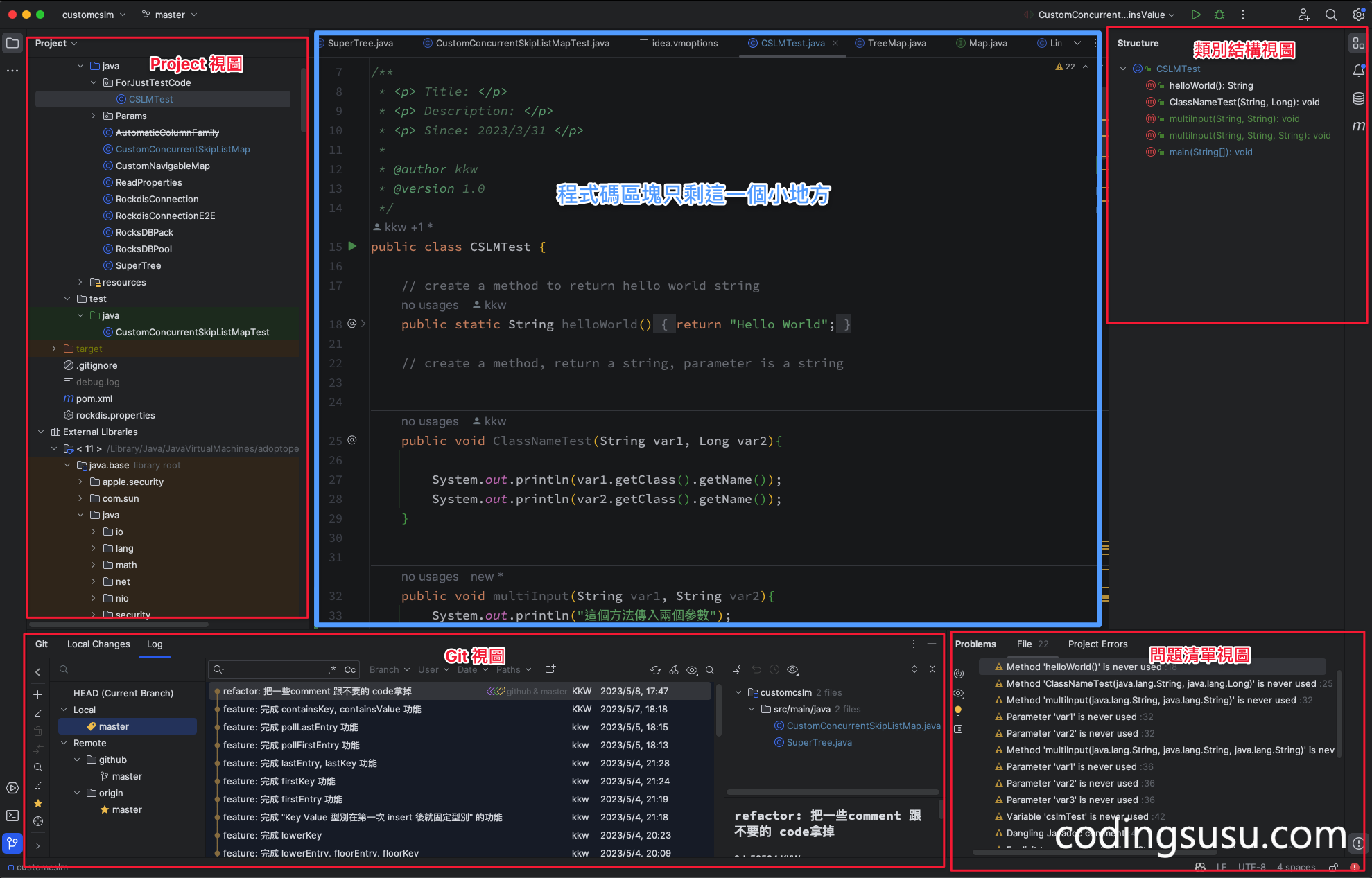 五個 IntelliJ 快捷鍵你絕對要會 - Coding SuSu